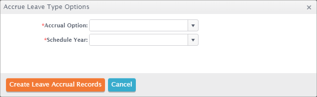 LV Create Leave Accrual Records for Multiple Employees