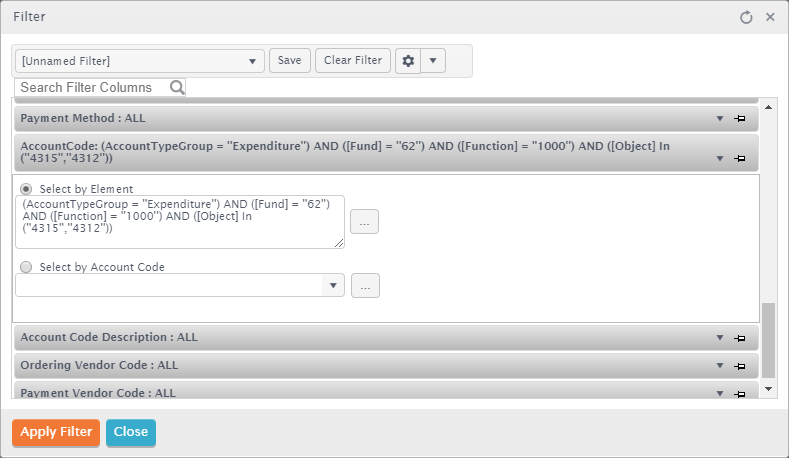 ADM Add Account Code Security Group